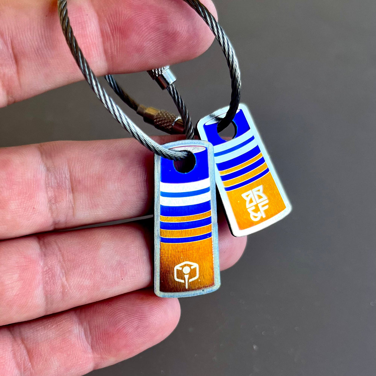 "Extra Char" Ferrule-Fob Keychain — Bbandfco